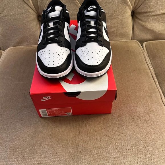 Nike | Shoes | Nike Dunk Low Retro White Black Panda | Poshmark